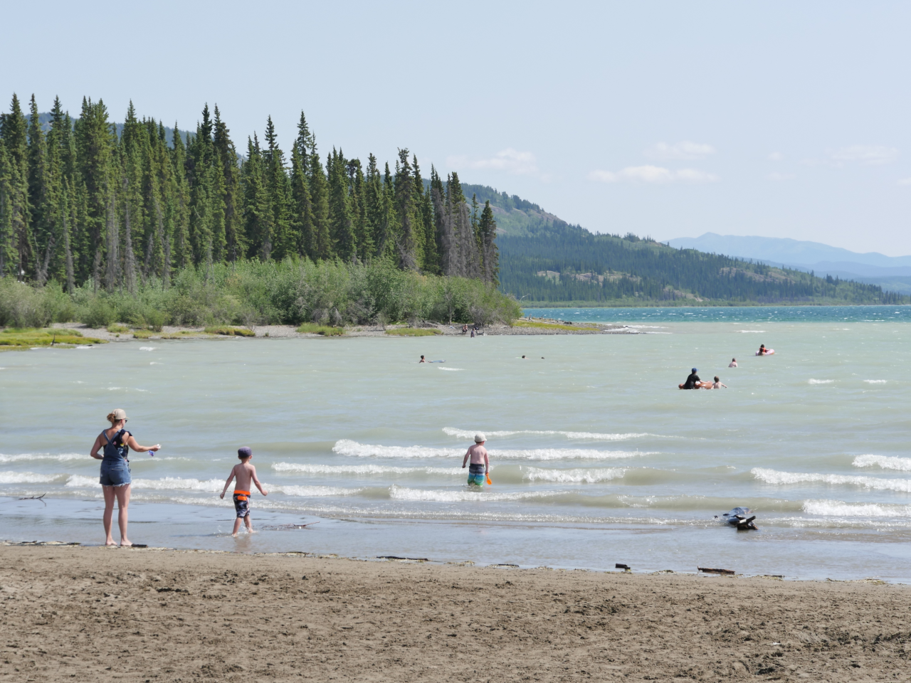Die Heritage River des Yukon Territorium